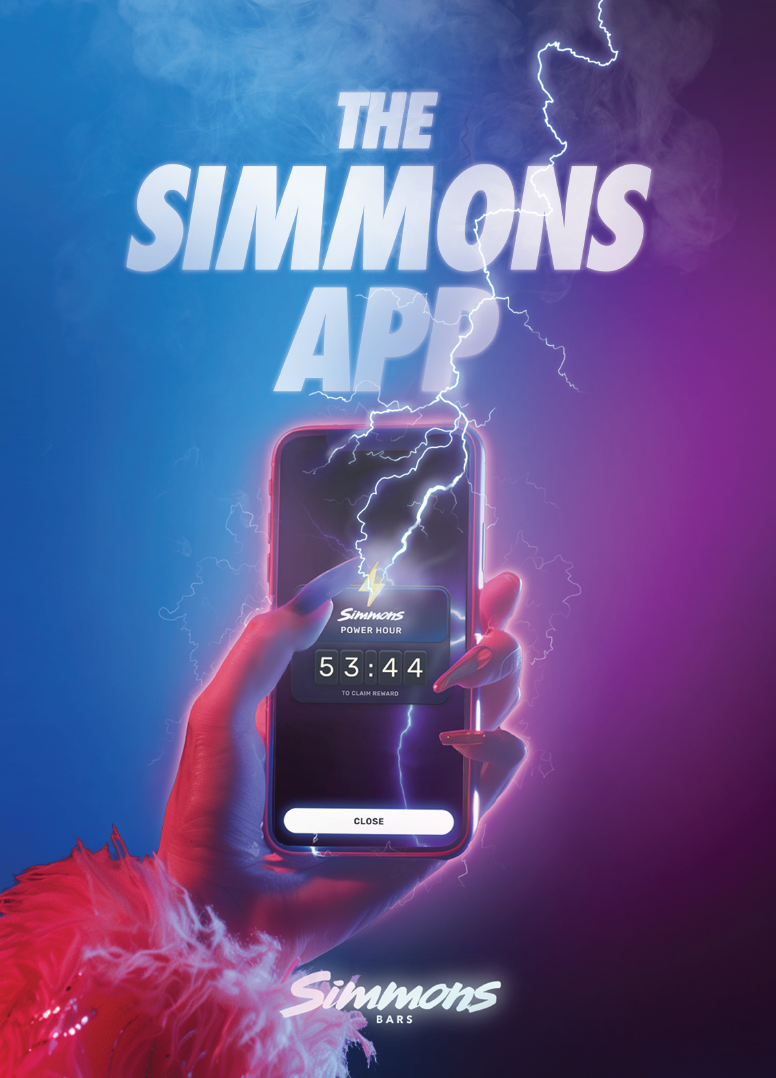 The Simmons Bars App | Extra Hour of Happy Hour Every Day!